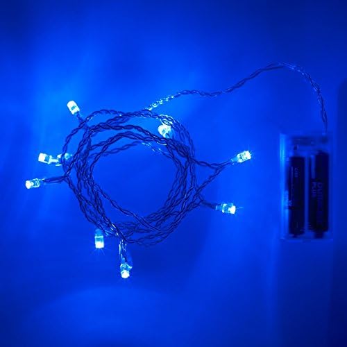 10 Blue LED Lights - Lush Lights