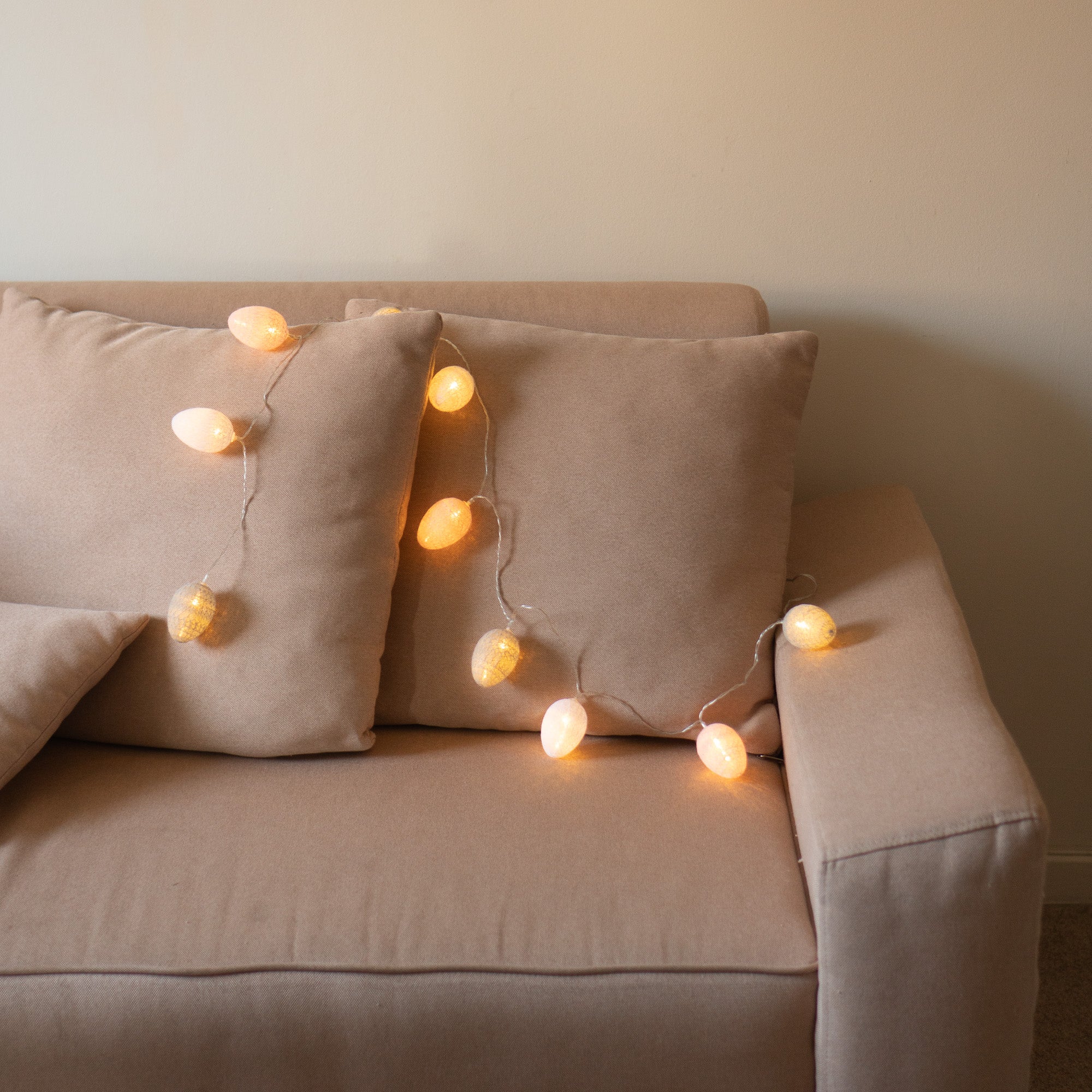10 Cotton LED Egg Lights – Lush Lights
