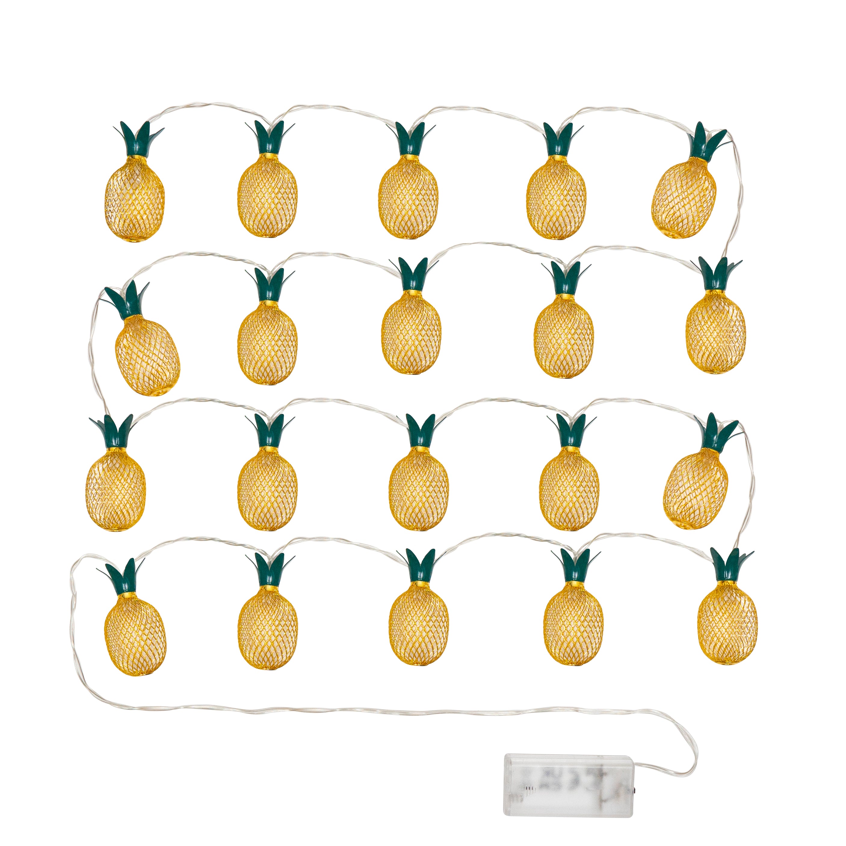 20 LED Pineapple Lights - Lush Lights