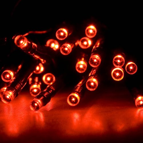 20 Red Fairy Lights - Lush Lights